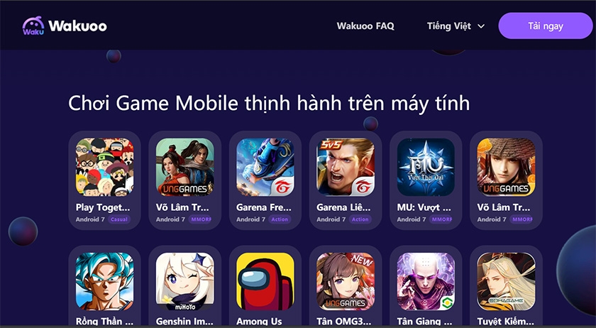 Wakuoo là gì? Hé lộ cách chơi game mobile trên PC không giả lập